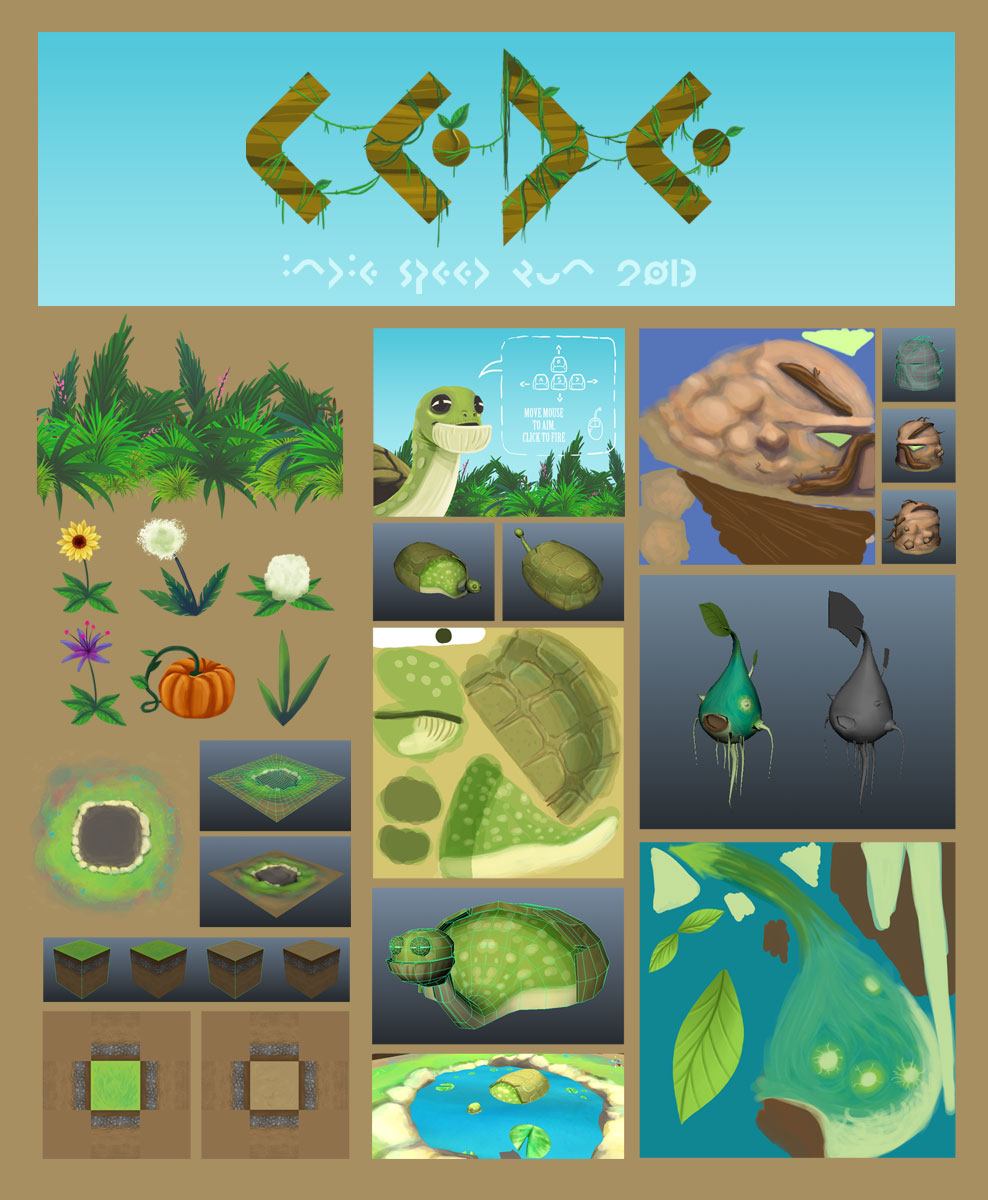 CEDE – 48 hours of Artwork – NormGrock – Illustrator